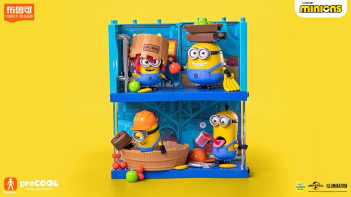 Blokees Minions Jelly Factory Set (PreCOOL Series 1 – 4 Pcs)